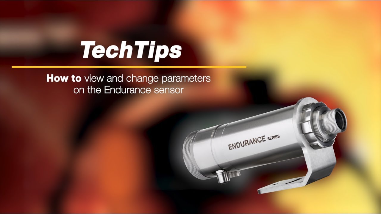 How-To: View and change parameters on the Endurance sensor - YouTube