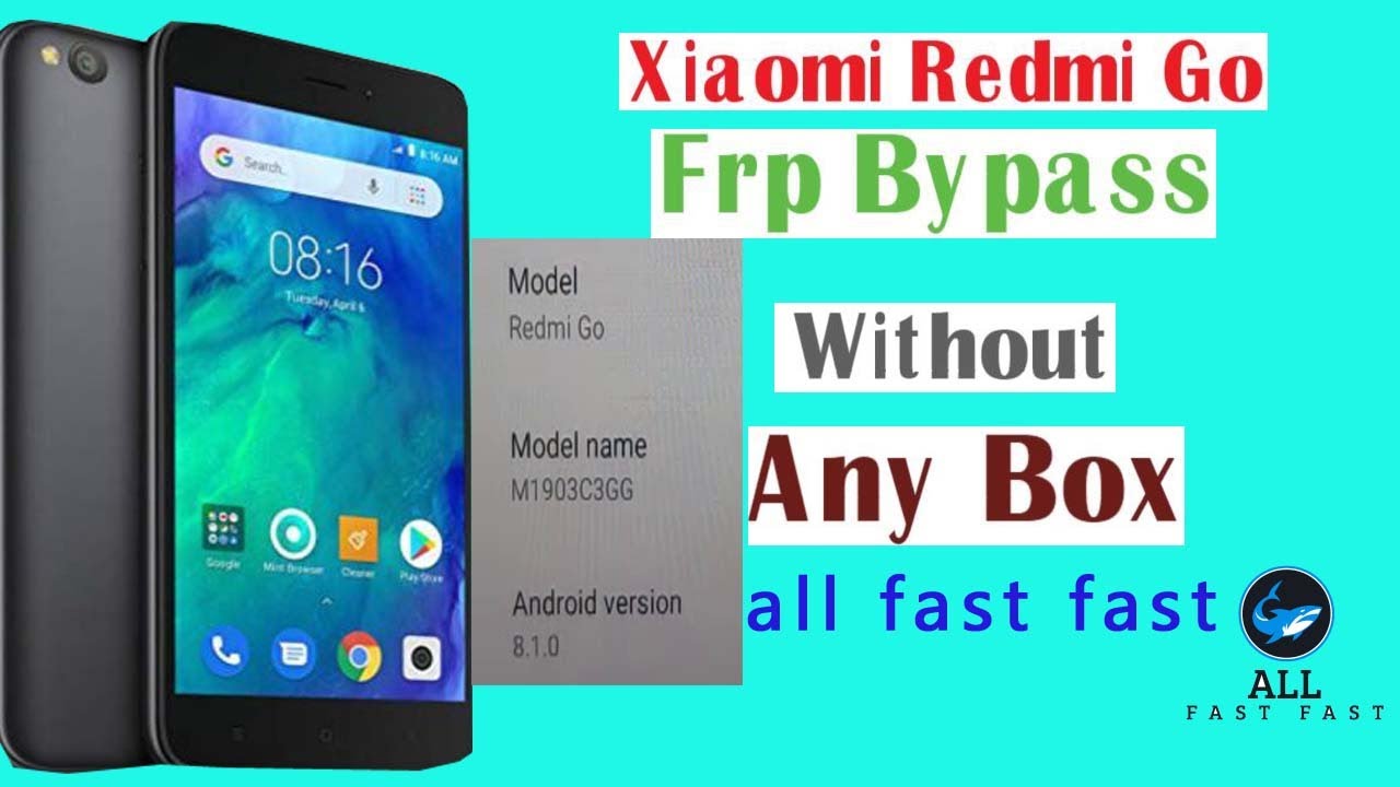 Redmi Go Frp Bypass (M1903C3GG) 8.1.0 Google Account Bypass - YouTube