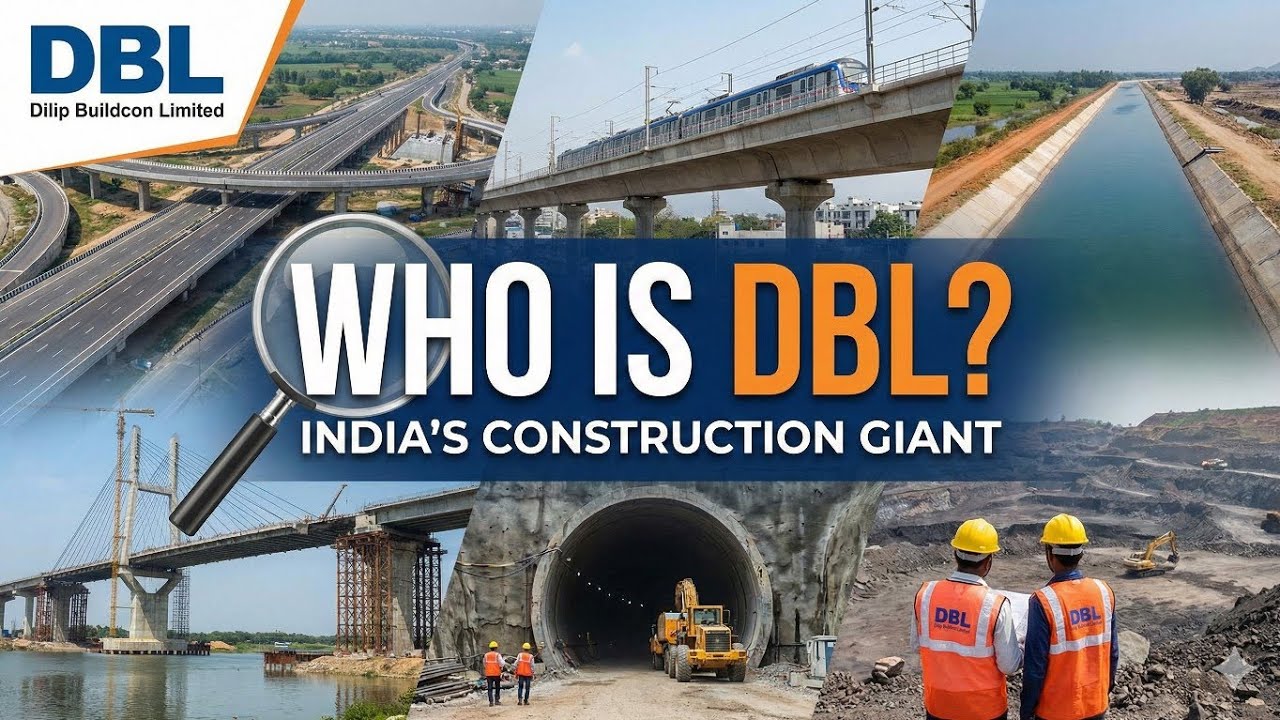 Who Is DBL? | Dilip Buildcon Explained | Major Indian Infrastructure ...