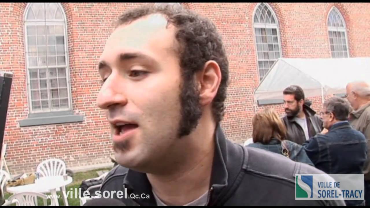 Pierre-Marc Drouin Les journées de la culture Sorel-Tracy - YouTube