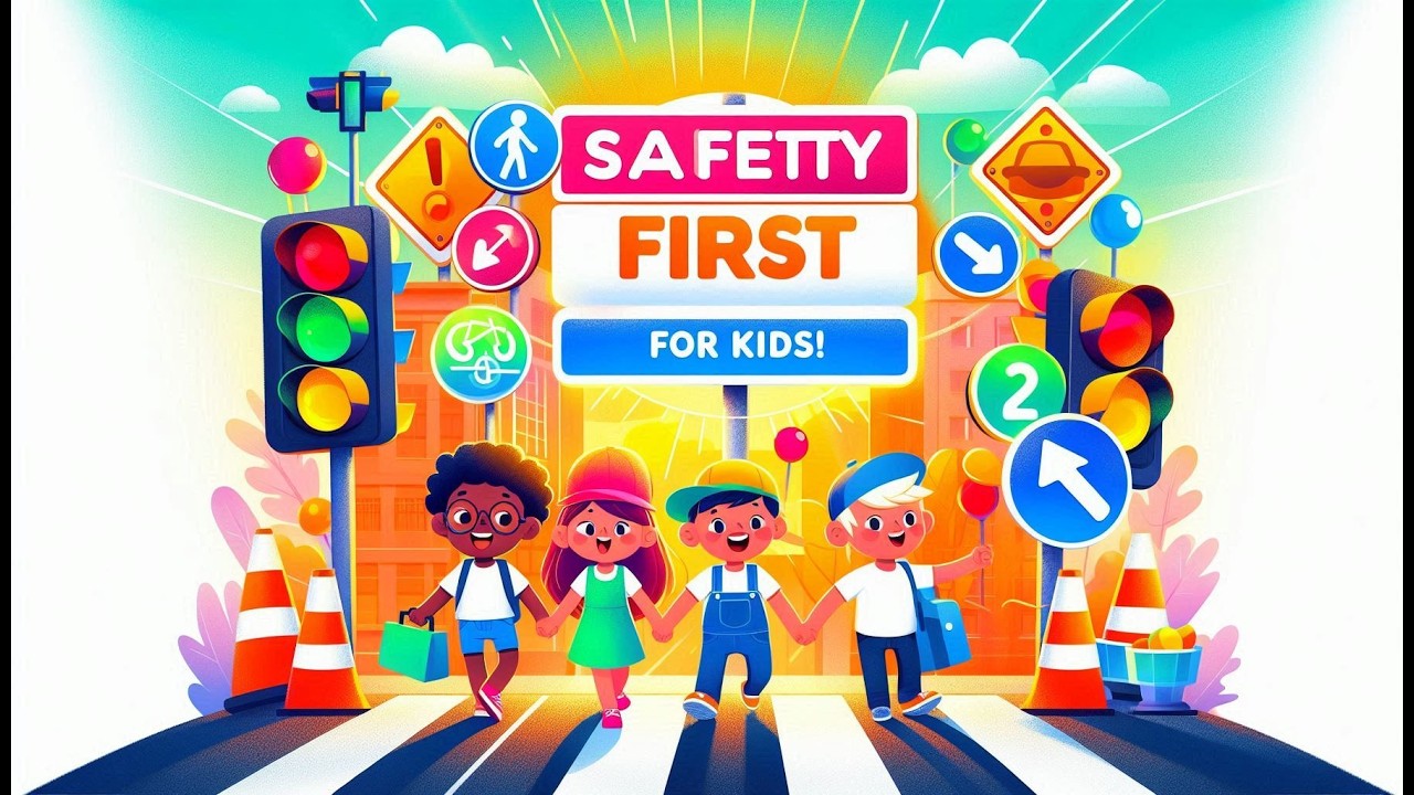 Safety First: Traffic Rules for Kids🚦🚸🚥 Learn with Fun | Animated ...