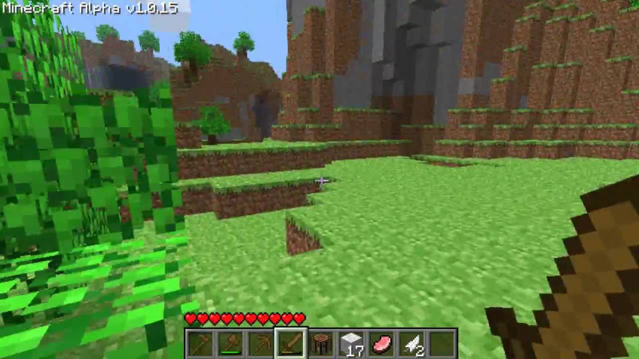 Let's Play Minecraft Alpha on Hard - Part 1 (Starting Over) - YouTube