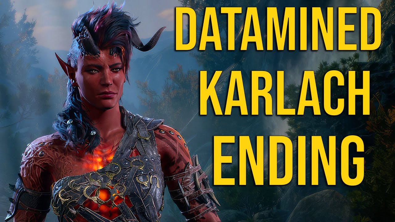 Baldur's Gate 3 | Datamined Karlach Ending (SPOILERS) - YouTube