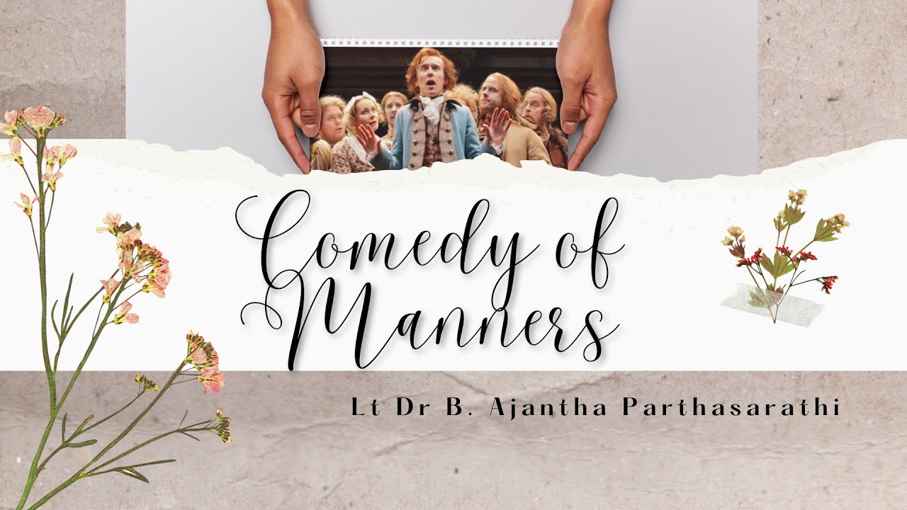 History of English Literature - Comedy of Manners - YouTube