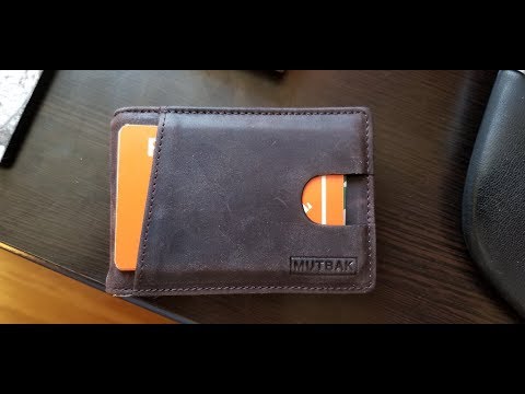 Mutbak Front Pocket Wallet - Awesome!! - YouTube
