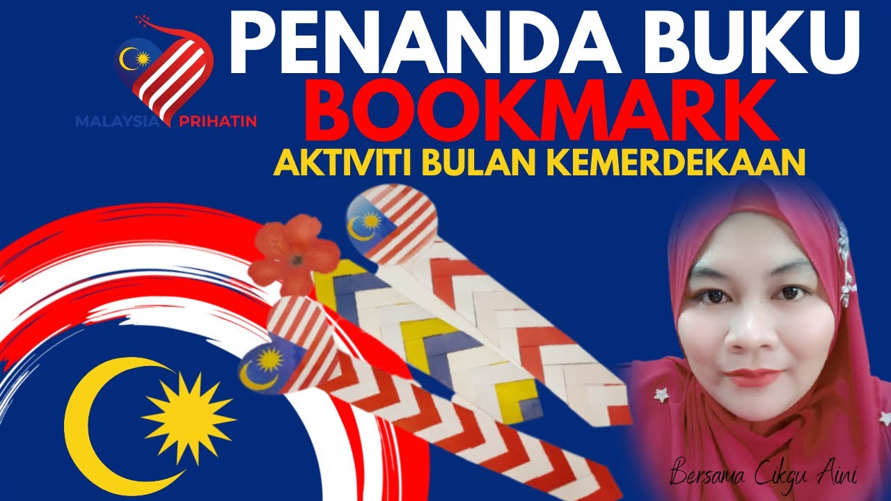PENANDA BUKU MERDEKA BOOKMARK MERDEKA - YouTube