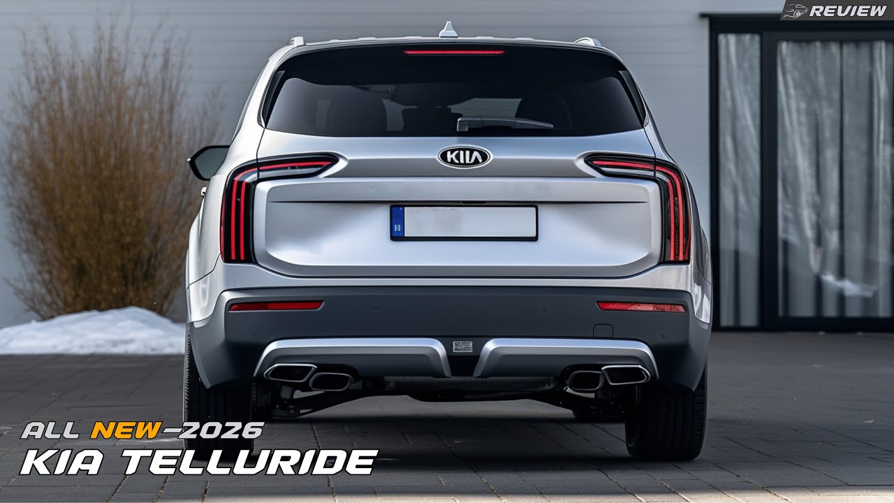 2026 Kia Telluride – The Best Family SUV Just Got Better! - YouTube