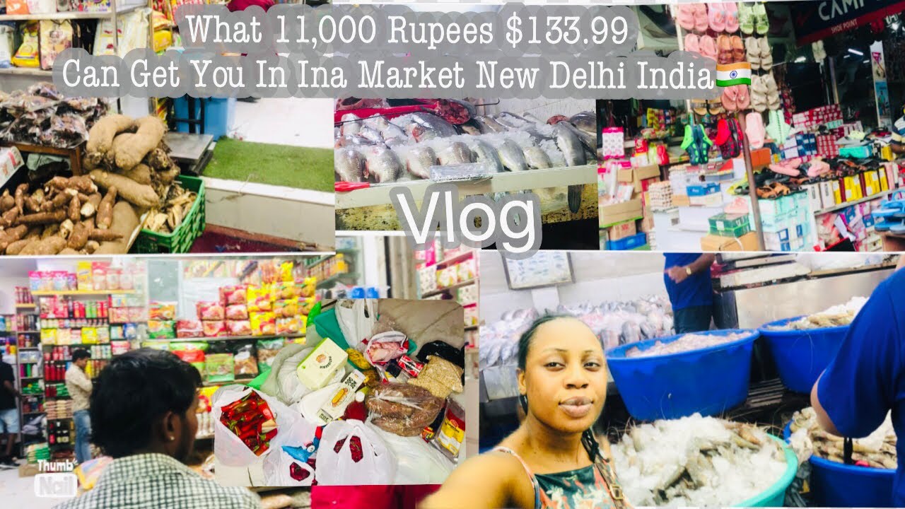 INA BIGGEST MARKET IN NEW DELHI INDIA 2023 FOODSTUFFS COST,#marketvlog ...