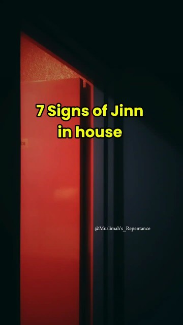 signs of jinn at home 🏚️ #islam #islamicknowledge #jinn #jinnat #shorts ...