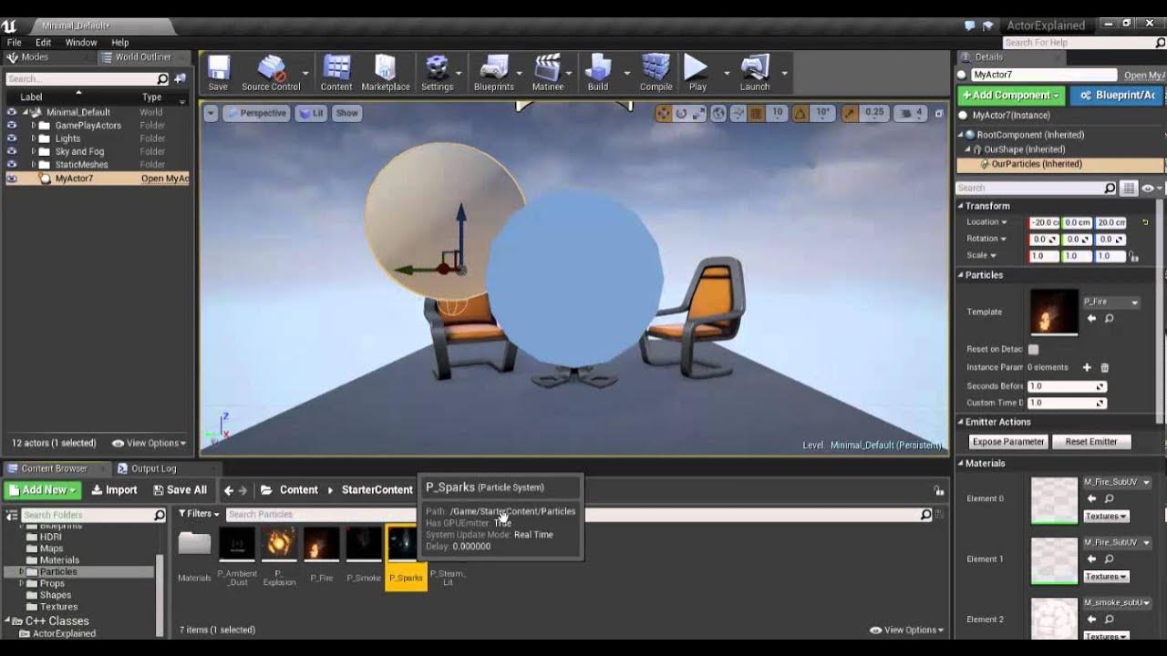 Unreal Engine 4 - Actor & Components using C++ (Part 3/3) - YouTube