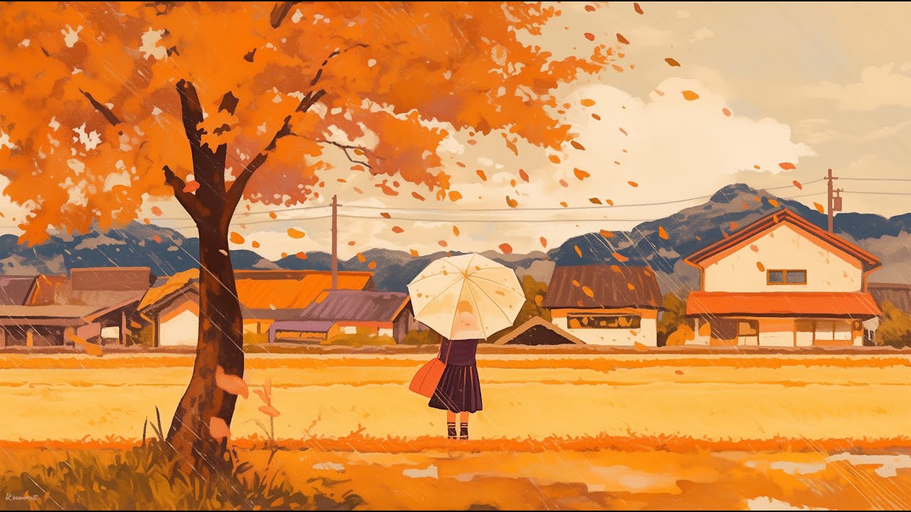 My Beloved Autumn - Chill Fall Lofi Mix for a Rainy Autumn Day 🍂 - YouTube
