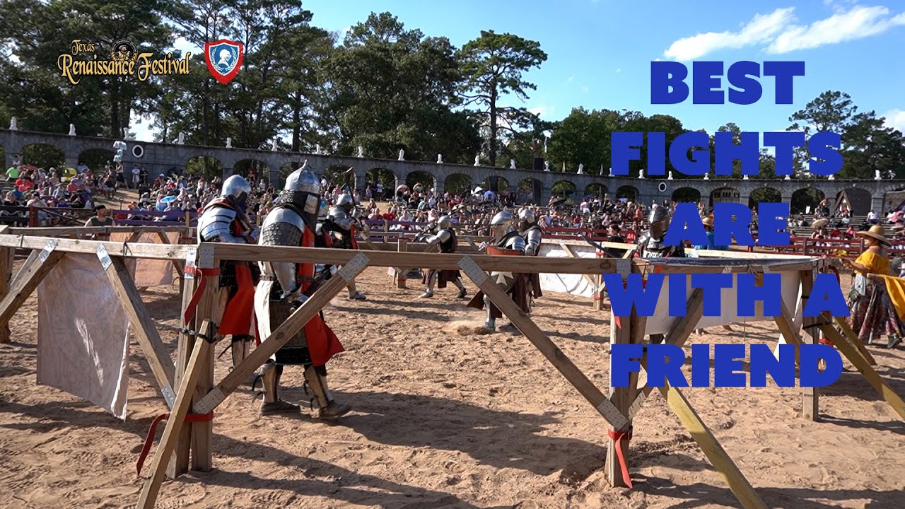 Full Steel Combat at the Texas Renaissance Festival 1001 Dreams Part 2 ...