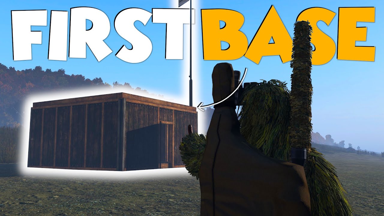 DayZ - They Came To HUNT Us Down & Building Our First Base! Se4 Ep2 ...