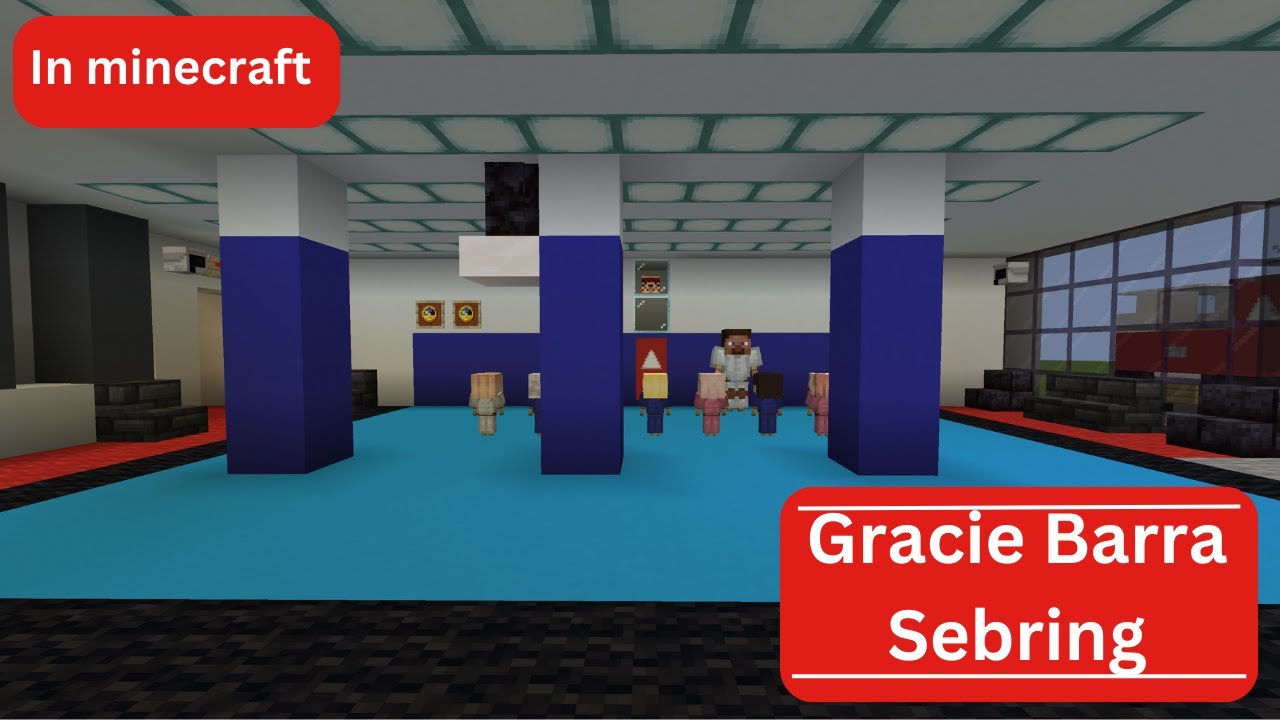 Gracie Barra Sebring in Minecraft - YouTube