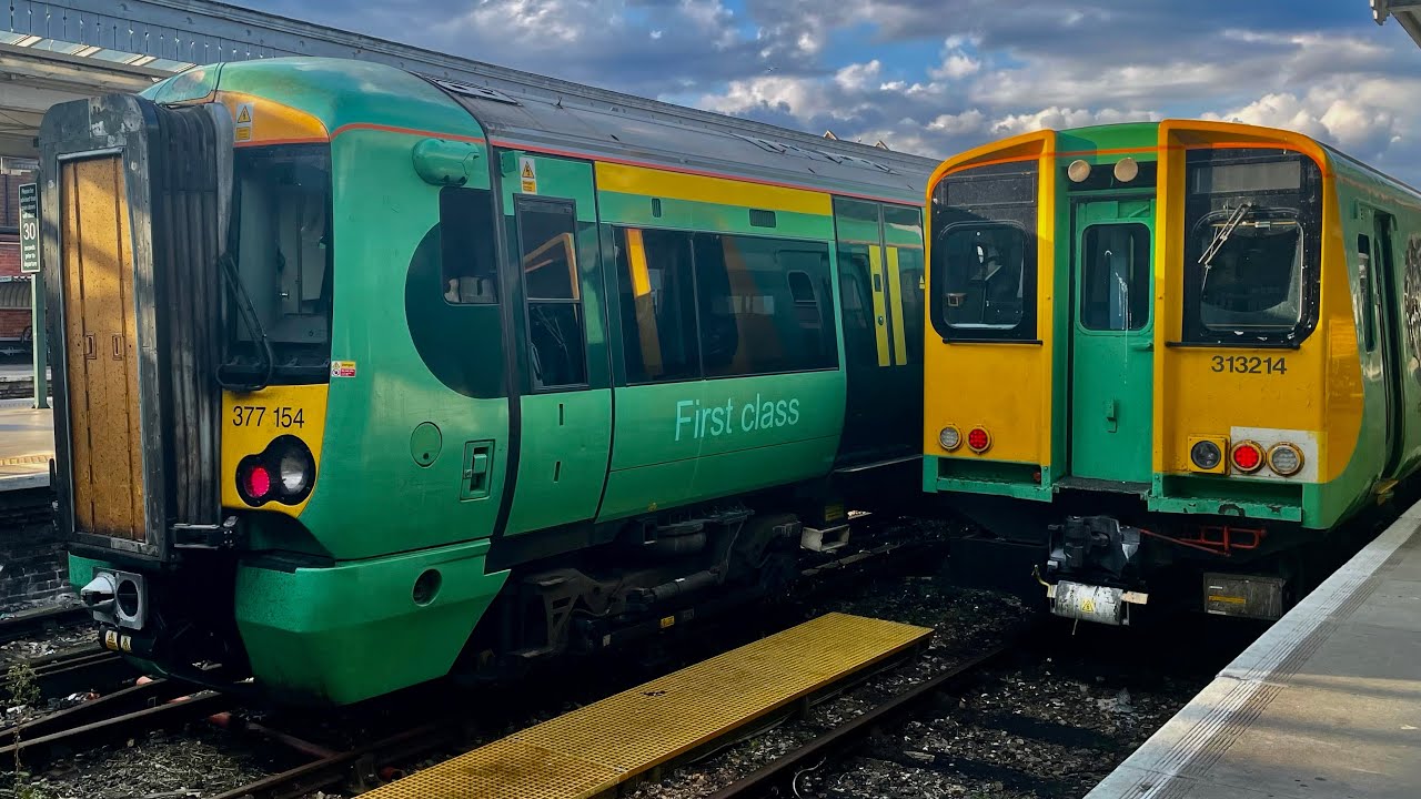 SN 313214 Departing Barnham - YouTube