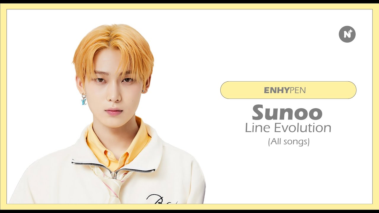 ENHYPEN - Sunoo │Line Evolution (All Songs - Vocal Compilation) - YouTube