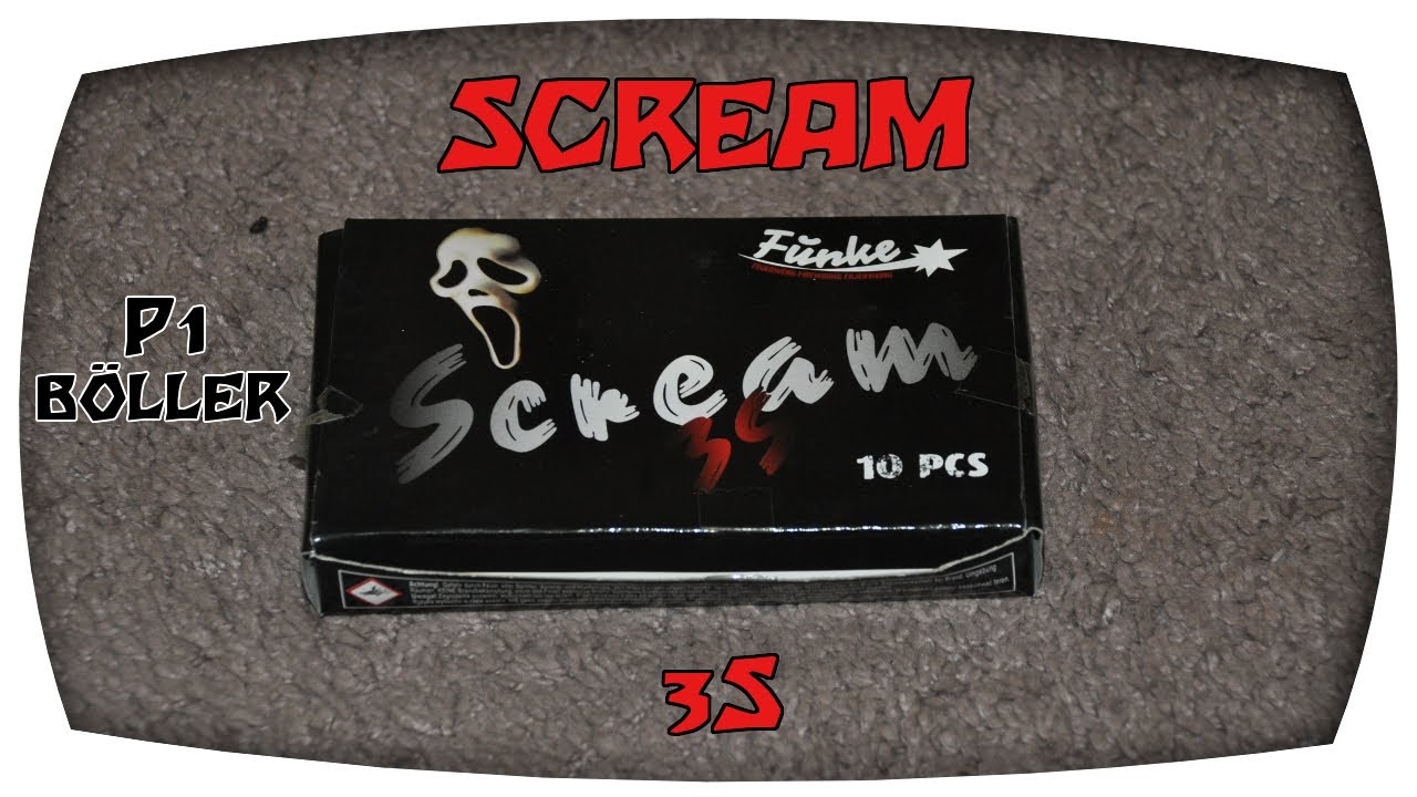 SCREAM 3S von Funke | P1 Böller mit Pfeifvorbrenner | Pyrofreakk AT ...