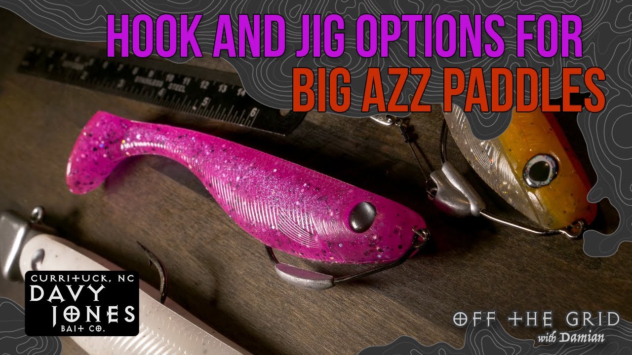 Davy Jones Bait Co - Big Azz Hand pours and hooks - YouTube