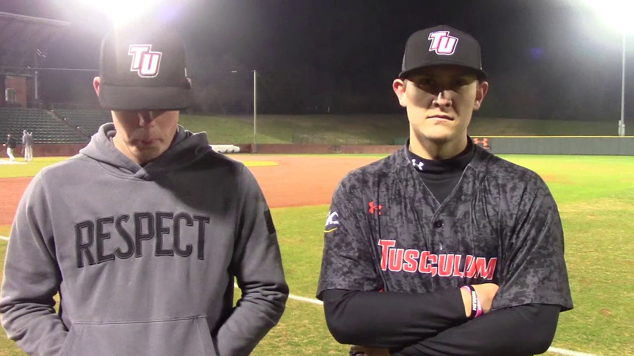 Tusculum Baseball Postgame - Becker, McCain (Belmont Abbey - Feb. 8 ...