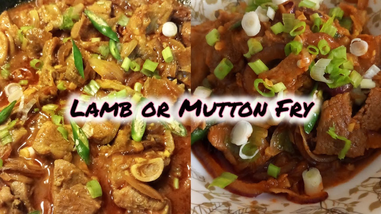 Lamb Fry || Mutton Recipe - YouTube