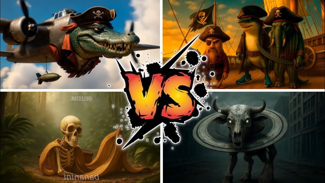Brainrot Pirates 🆚 Brainrot Anime 🆚 Baby Brainrot 🆚 Barbie Brainrot ...
