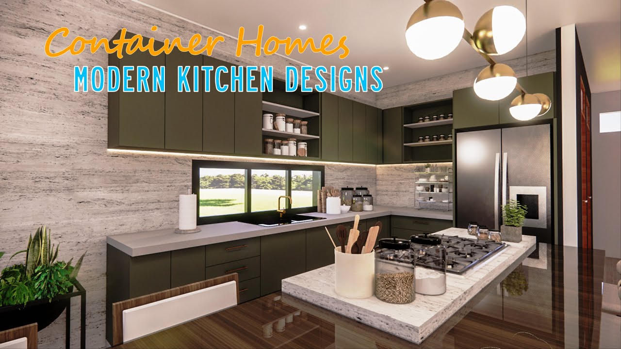 Container Prefab Homes Kitchens