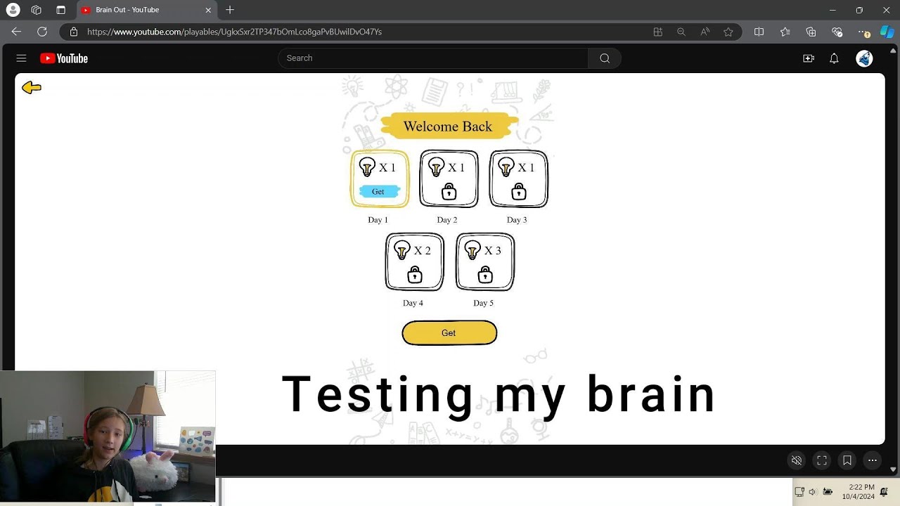 Testing my brain today - YouTube