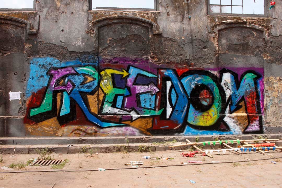 #ZaiuVlogs : FREEDOM MURAL - YouTube