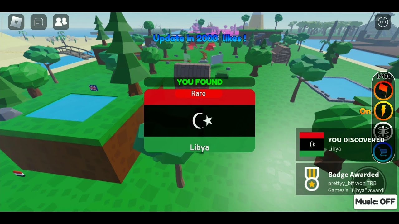 How to find Libya Flag in Find the Flags | Roblox - YouTube