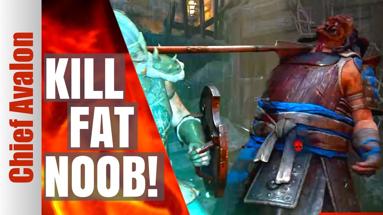 HOW TO FINALLY KILL THE FAT NOOB : SHUGOKI : For Honor - YouTube