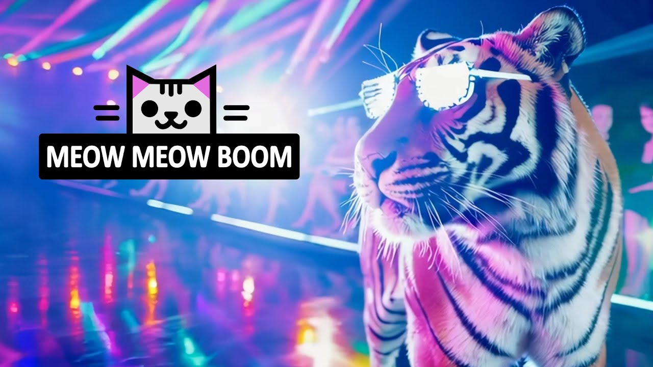 Funny AI Animal Videos - Meow Meow Boom - Catwalk Cats Official AI ...