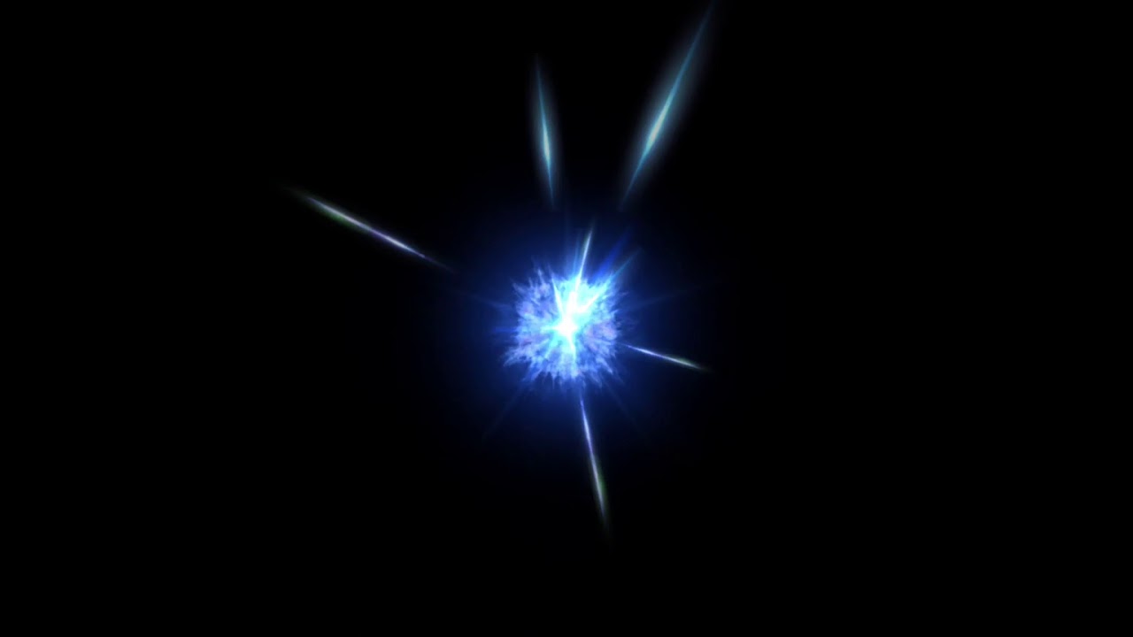 Blue Light Flash Visual Effect | Background Motion | Free Footage - YouTube