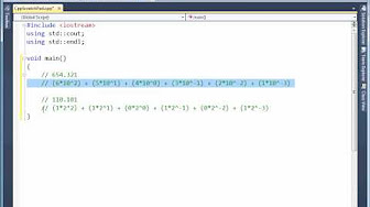 C++ Floating Point Values - YouTube