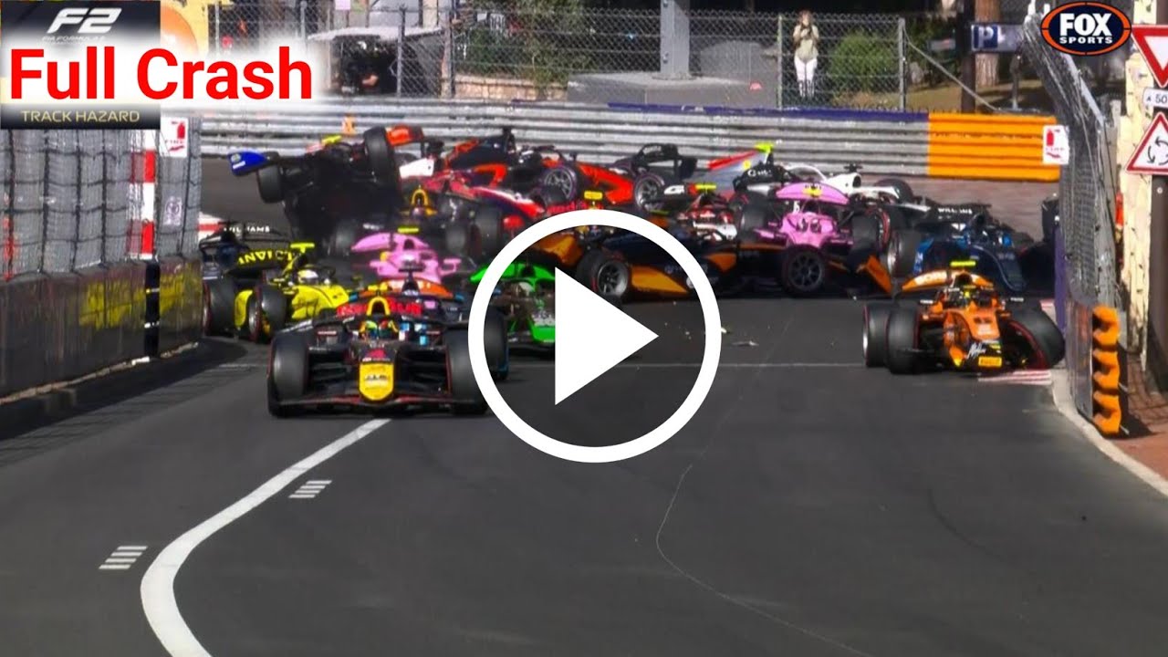 Monaco GP 2025: Monaco F2 Crash | Monaco F2 Crash Video | Monaco Crash ...