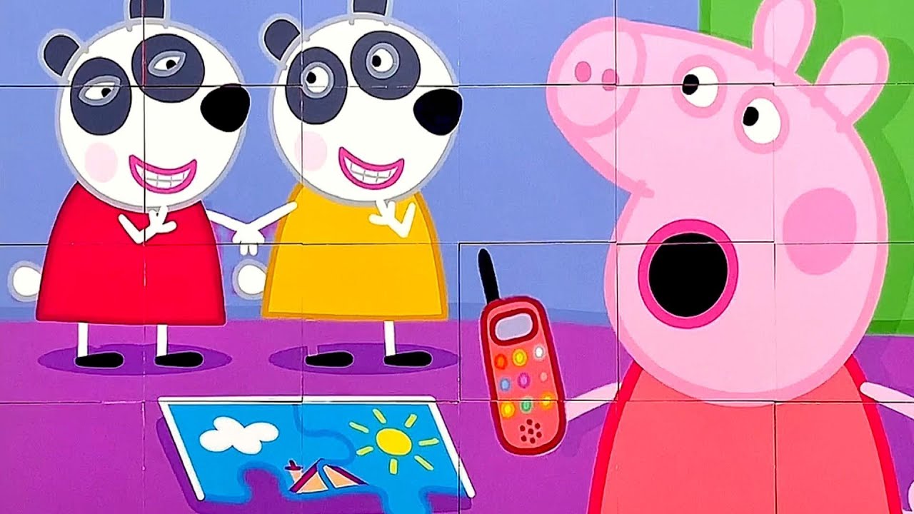 Meet The Panda Twins! | Peppa Pig | Puzzle for kids and for fun ...
