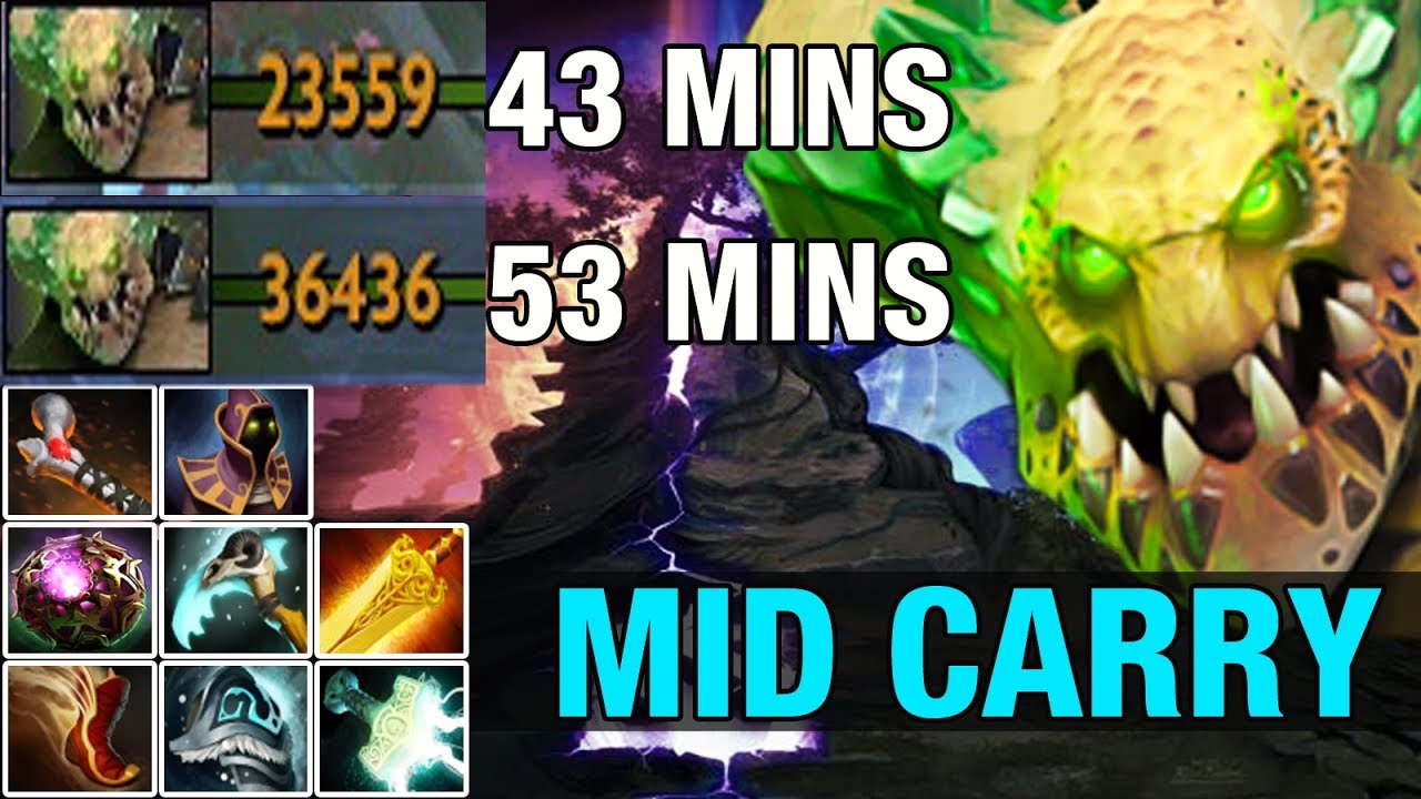 UNDER LORD MID CARRY By Nine 9.1K MMR - Dota 2 - YouTube