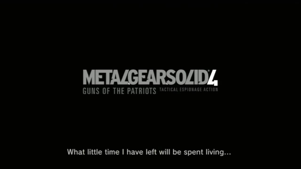 MGS4 Ending Credits 2/2 - YouTube