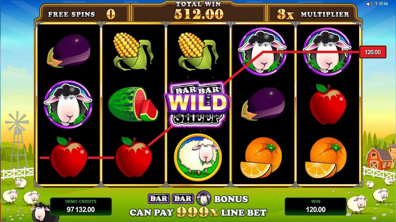 Microgaming Bar Bar Black Sheep Slot Video REVIEW Featuring Big Wins ...