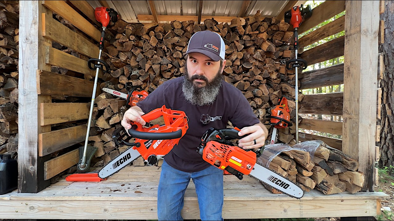 Super Handy MICRO Chainsaws Unboxed | ECHO CS-2511T vs DCS-2500T - YouTube