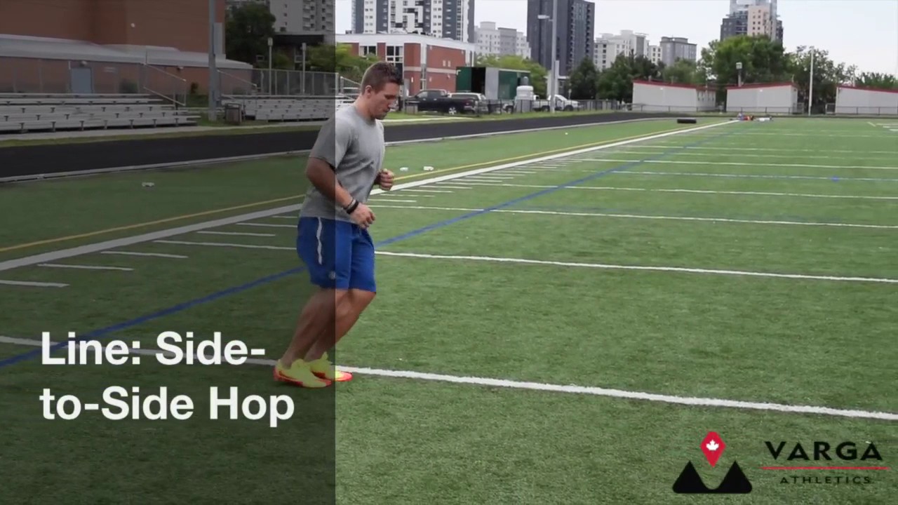Line: Side-to-Side Hop - YouTube