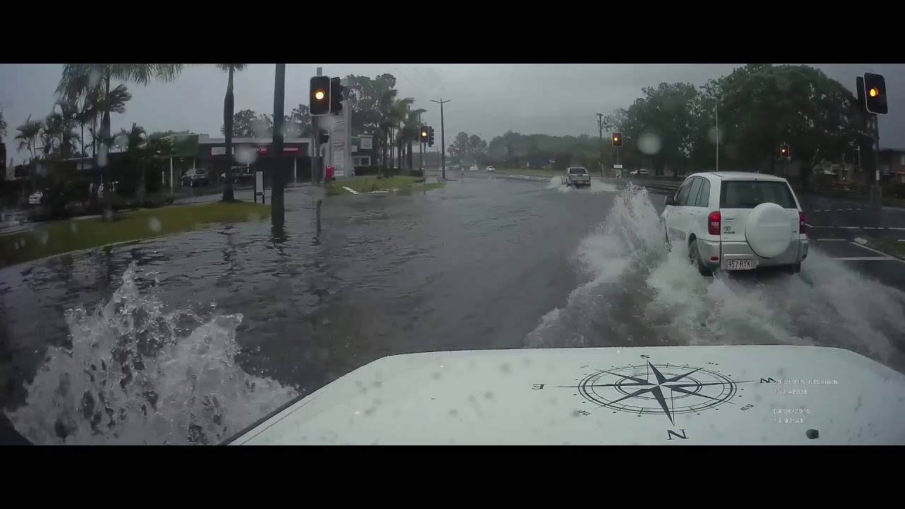Driving through Deep Puddles! - YouTube