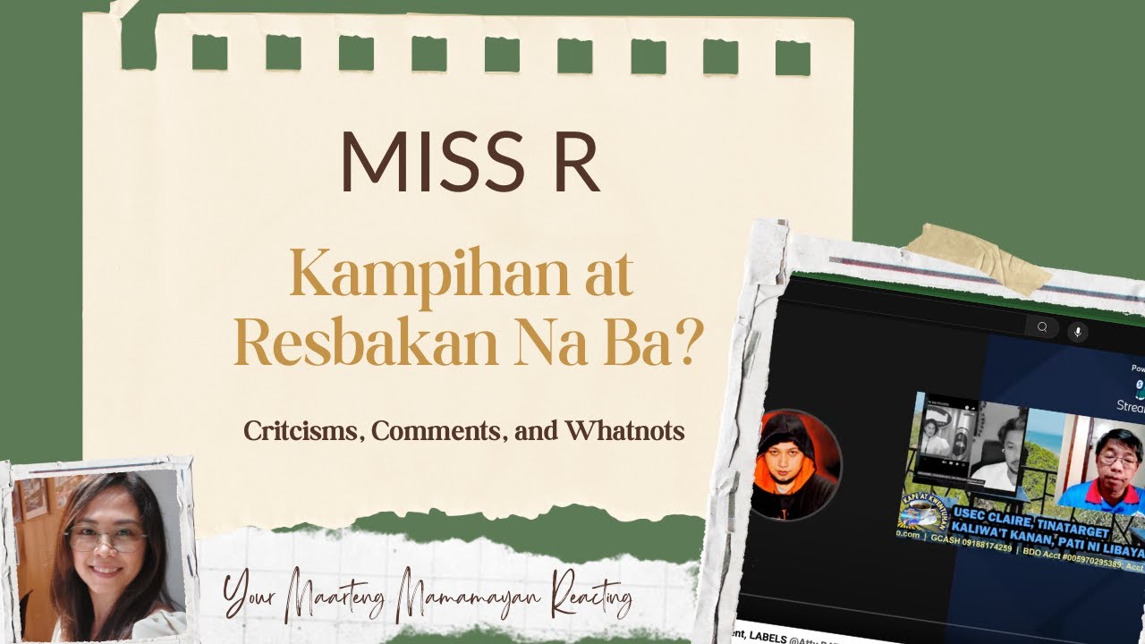 Let's Talk: Kampihan at Resbakan na ba? Feat. @reg_adams - Part 2 - YouTube