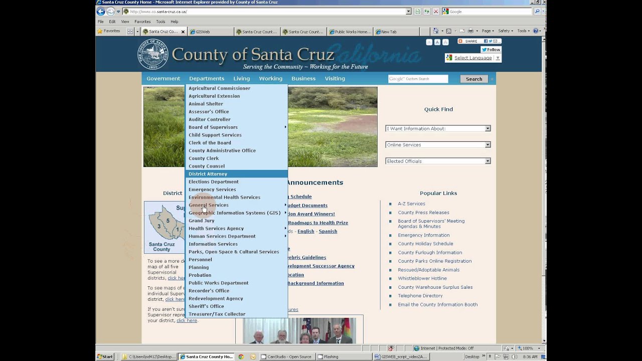 2. How to Access GIS Web - YouTube