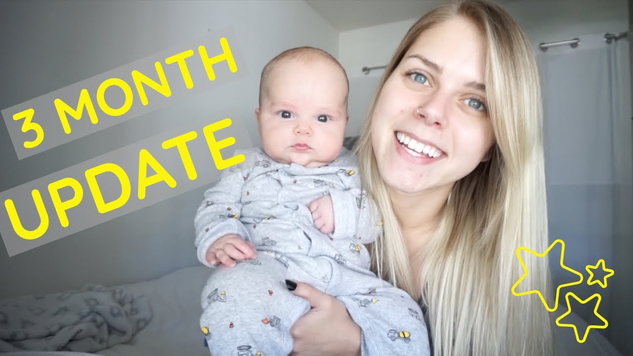 3 MONTH BABY UPDATE! - YouTube