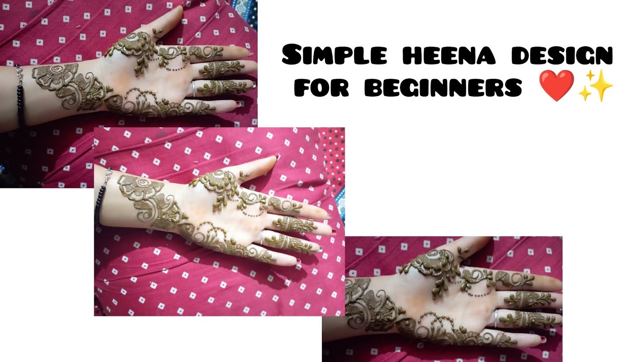 heena for beginners||sabscribe for more videos|| ️||@The.soul.art01 ...