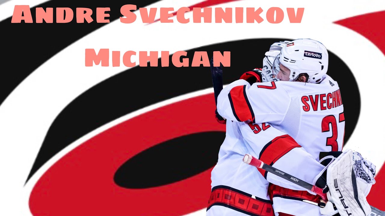 Andre Svechnikov Michigan against flames, - YouTube