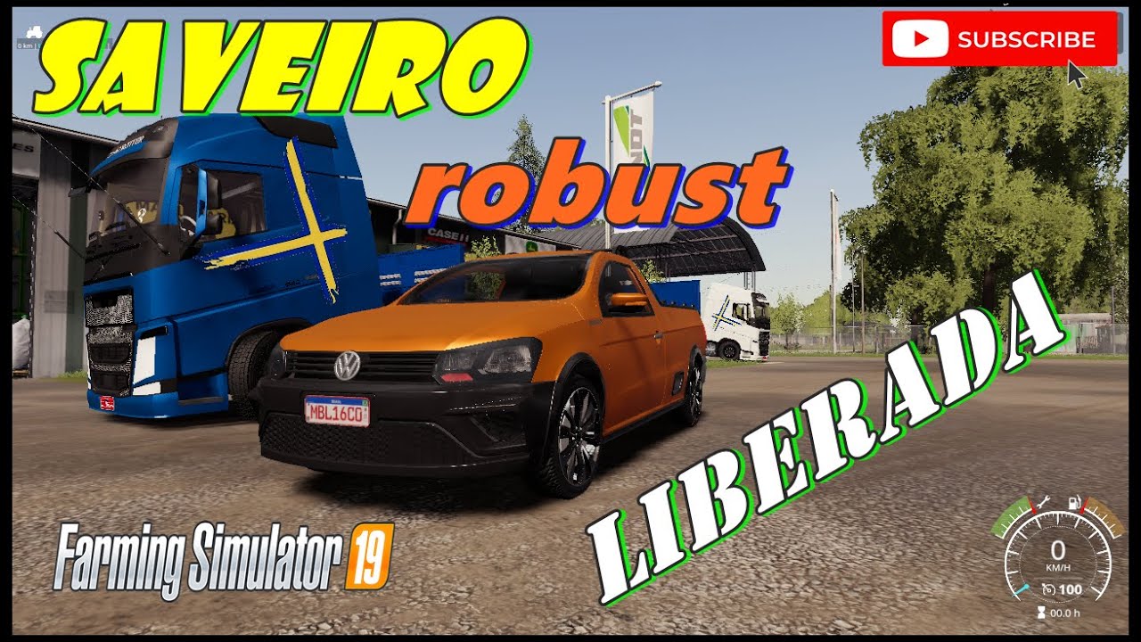 Farming Simulator 19 apresentando mods saveiro robust!!! - YouTube