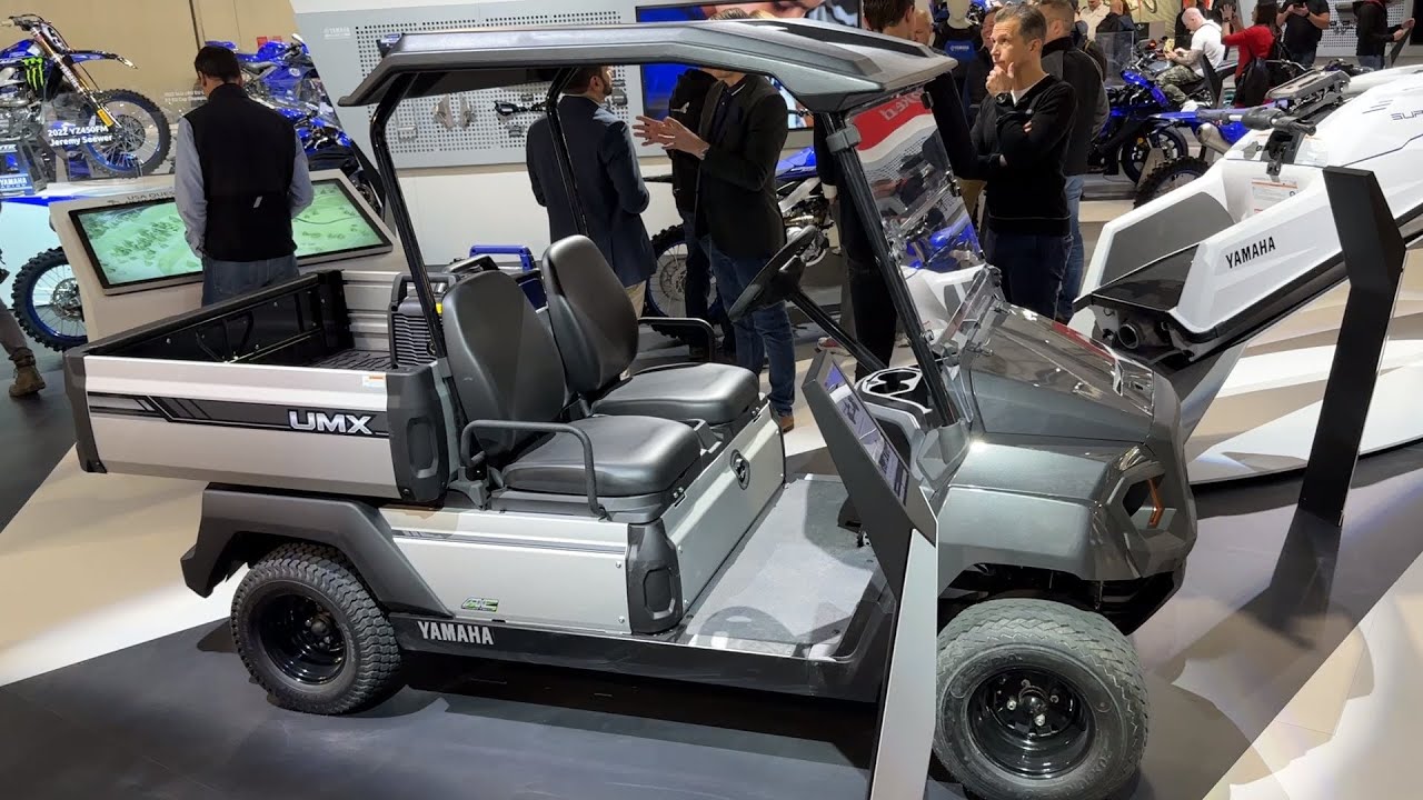 Electric Utility ATV !!! 2023 Yamaha UMX AC - YouTube