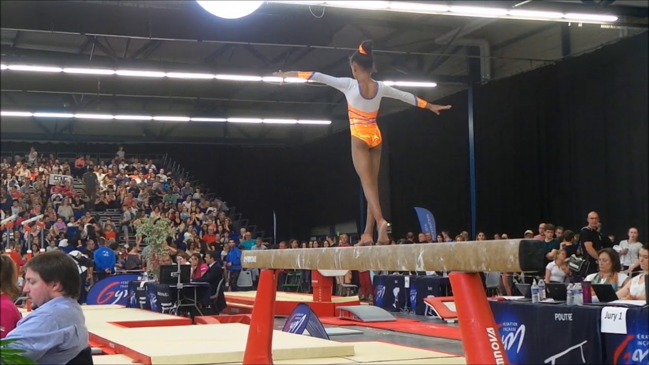 Chainah Goulamhoussen (2008) - Perf 10ans - Championnat de France 2018 ...