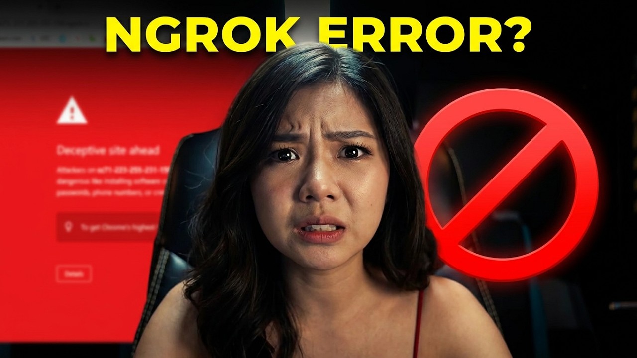 Tutorial : ngrok dicekal akses oleh chrome-Deceptive site ahead - YouTube